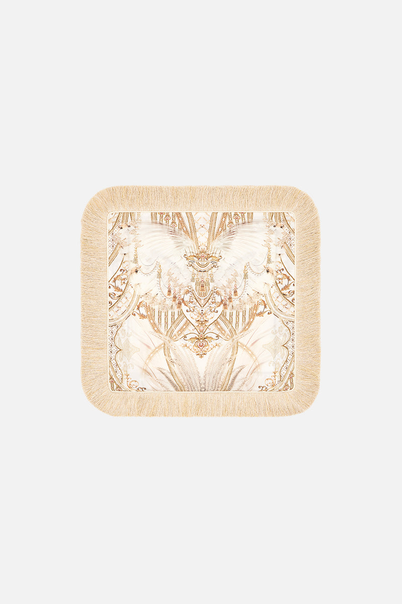 Small Square Cushion, Soar Like An Eagle | CAMILLA AU – CAMILLA