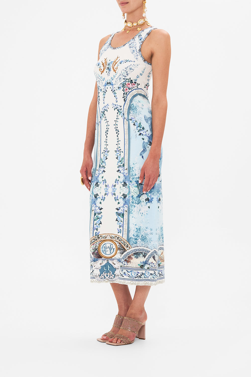 Jersey Scoop Neck Tank DressSeason Of The Siren| CAMILLA AU – CAMILLA