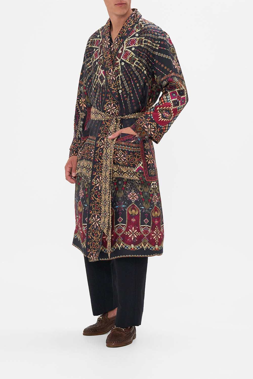 The Wandering OnesMens Full Length Robe| CAMILLA AU – CAMILLA