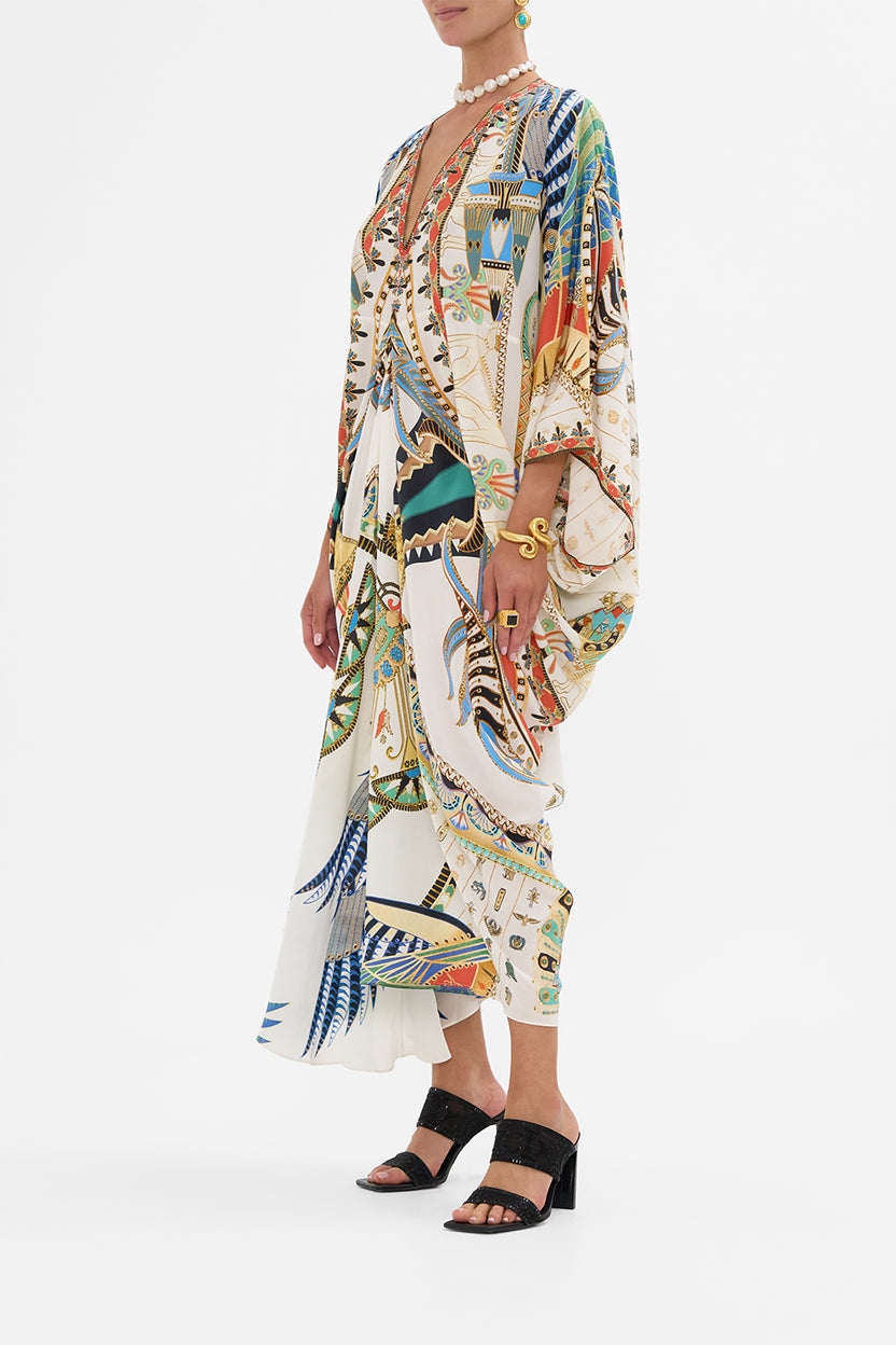 The Valley Of The Queens T Shape Long Kaftan| CAMILLA AU – CAMILLA