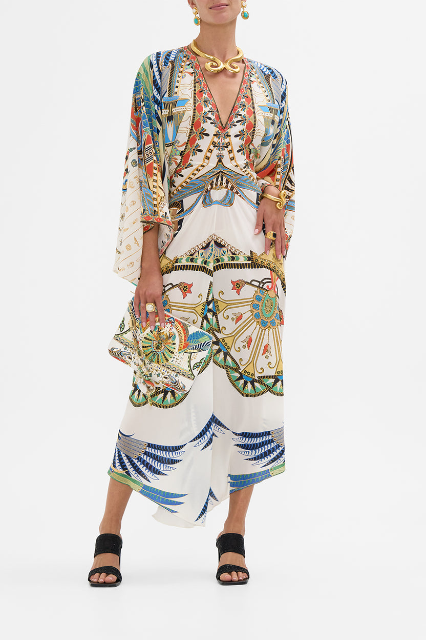 The Valley Of The Queens T Shape Long Kaftan| CAMILLA AU – CAMILLA