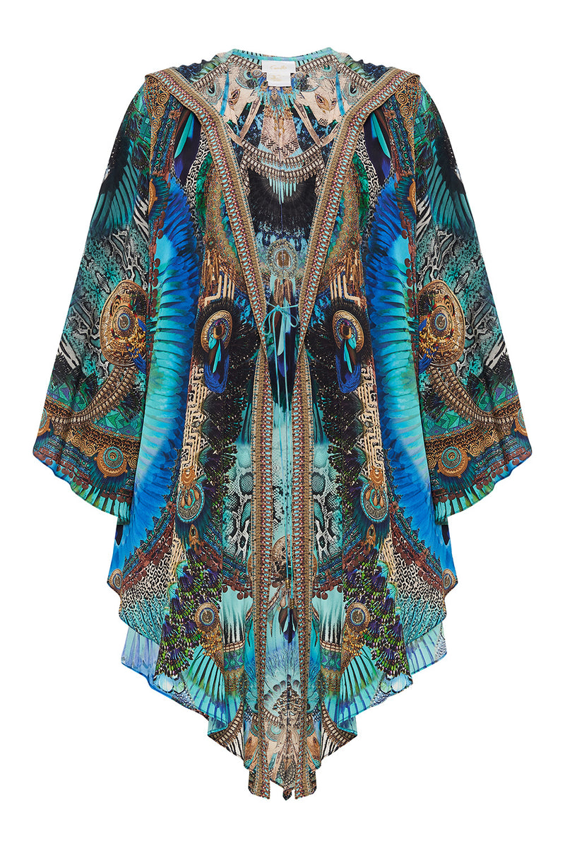 Shaped Hem Layer With Hood, Temple Temptress | CAMILLA AU – CAMILLA