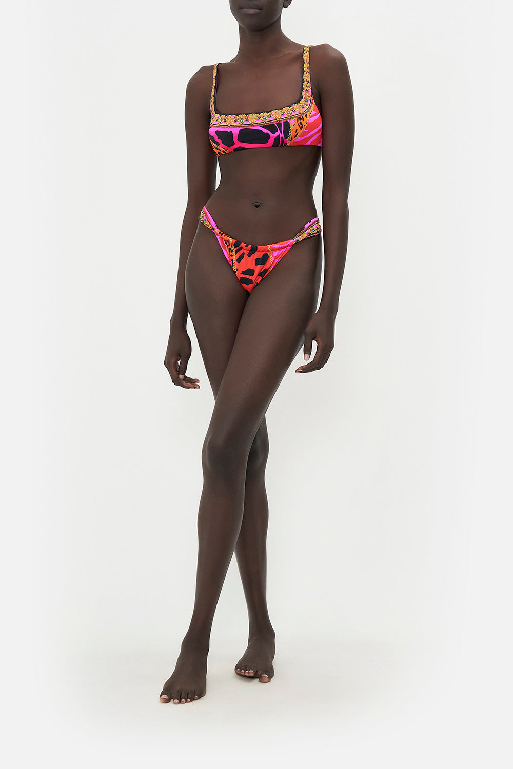 Square Neck Crop Top, Always Change Your Spots | CAMILLA AU – CAMILLA