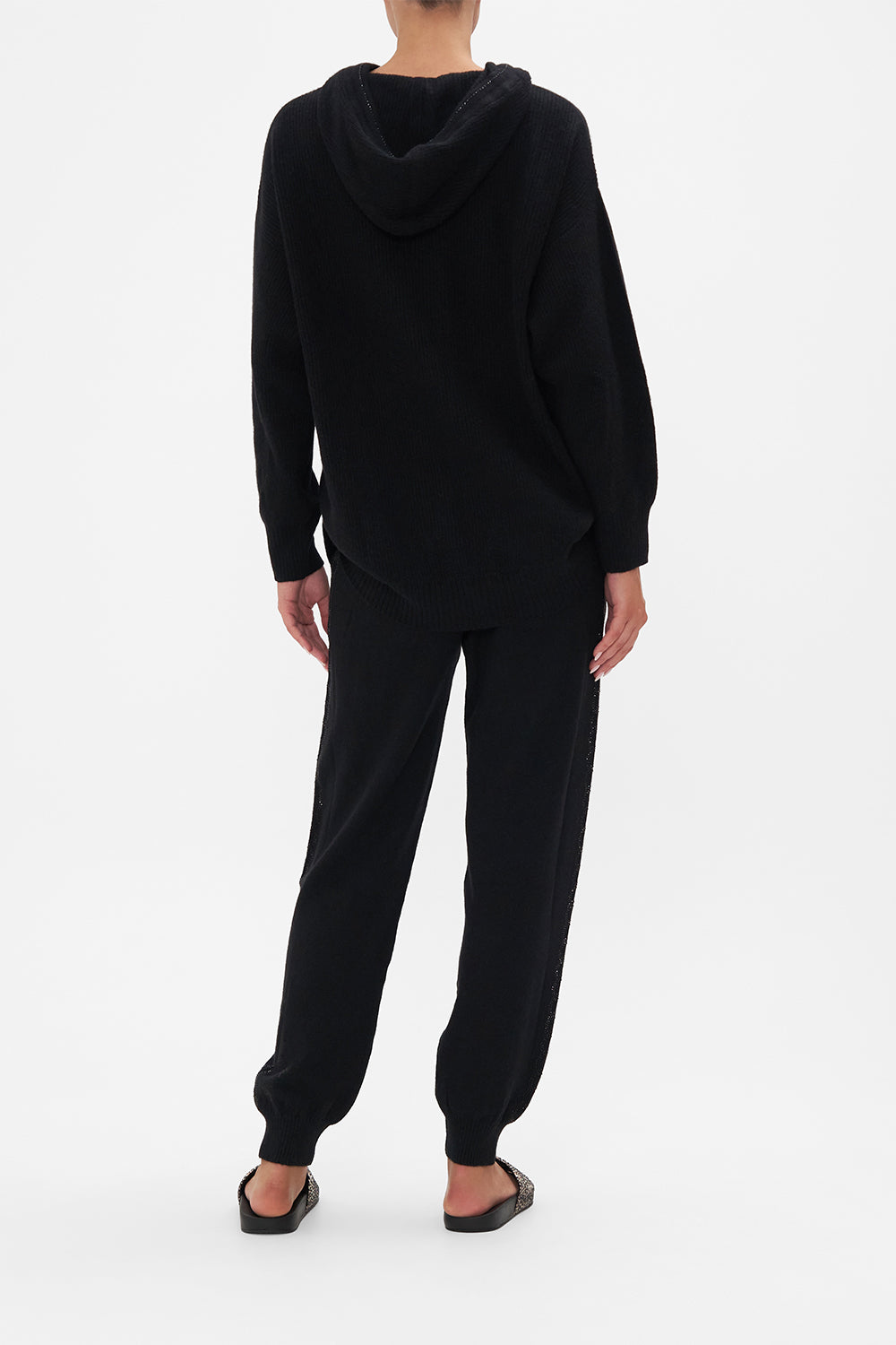 Wool Cashmere Blend Knit Jogger Pant | CAMILLA AU – CAMILLA