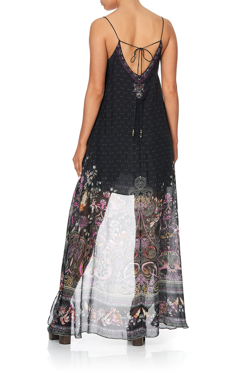 Flared Mini With Sheer Overlay | CAMILLA AU – CAMILLA